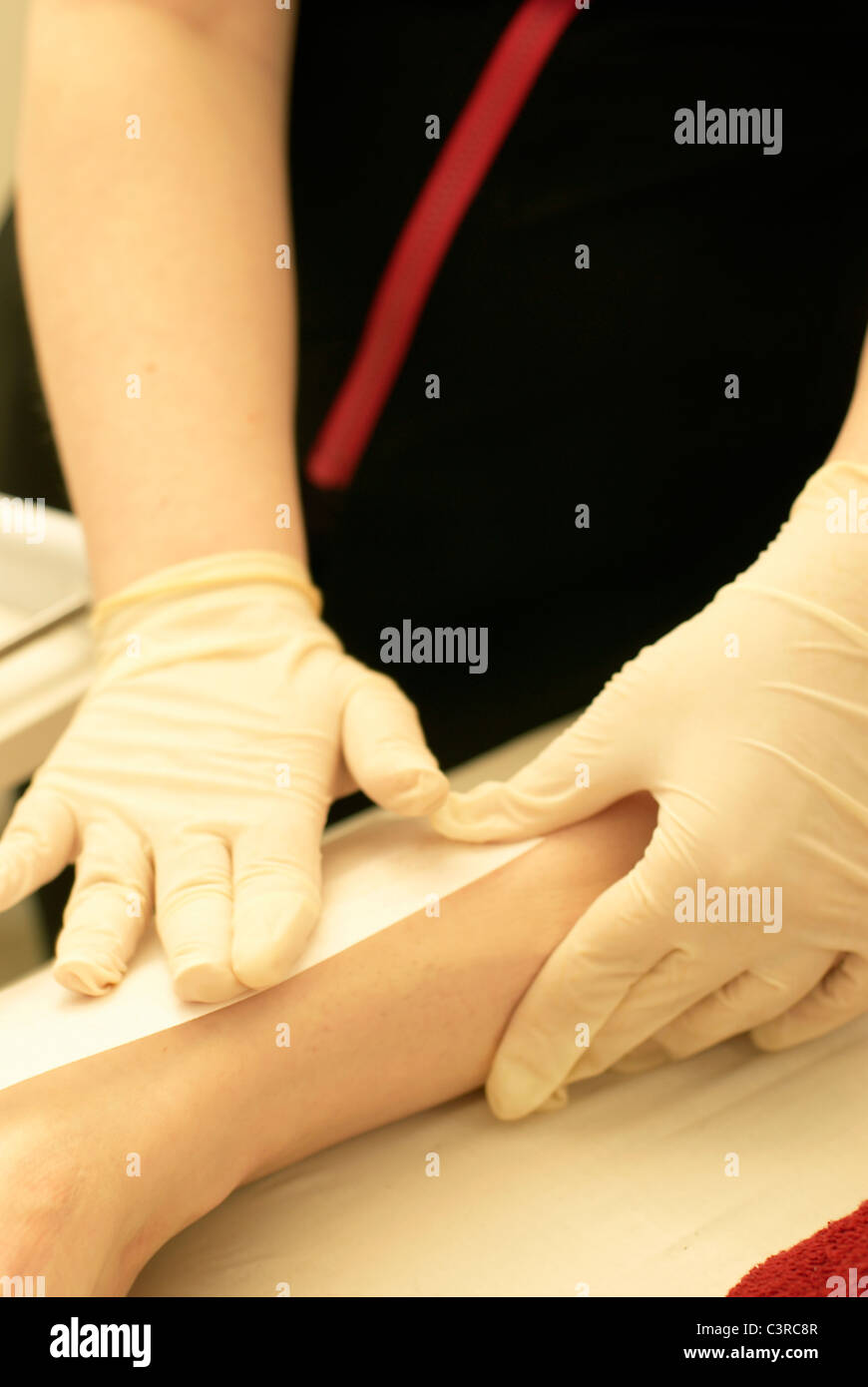 Leg Waxing High Resolution Stock Photography and Images - Alamy
