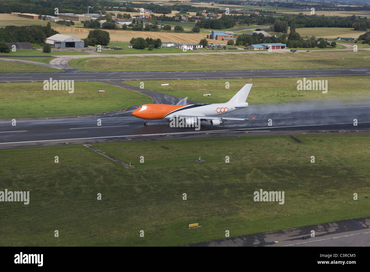 Plane taking off Stock Photo - Alamy