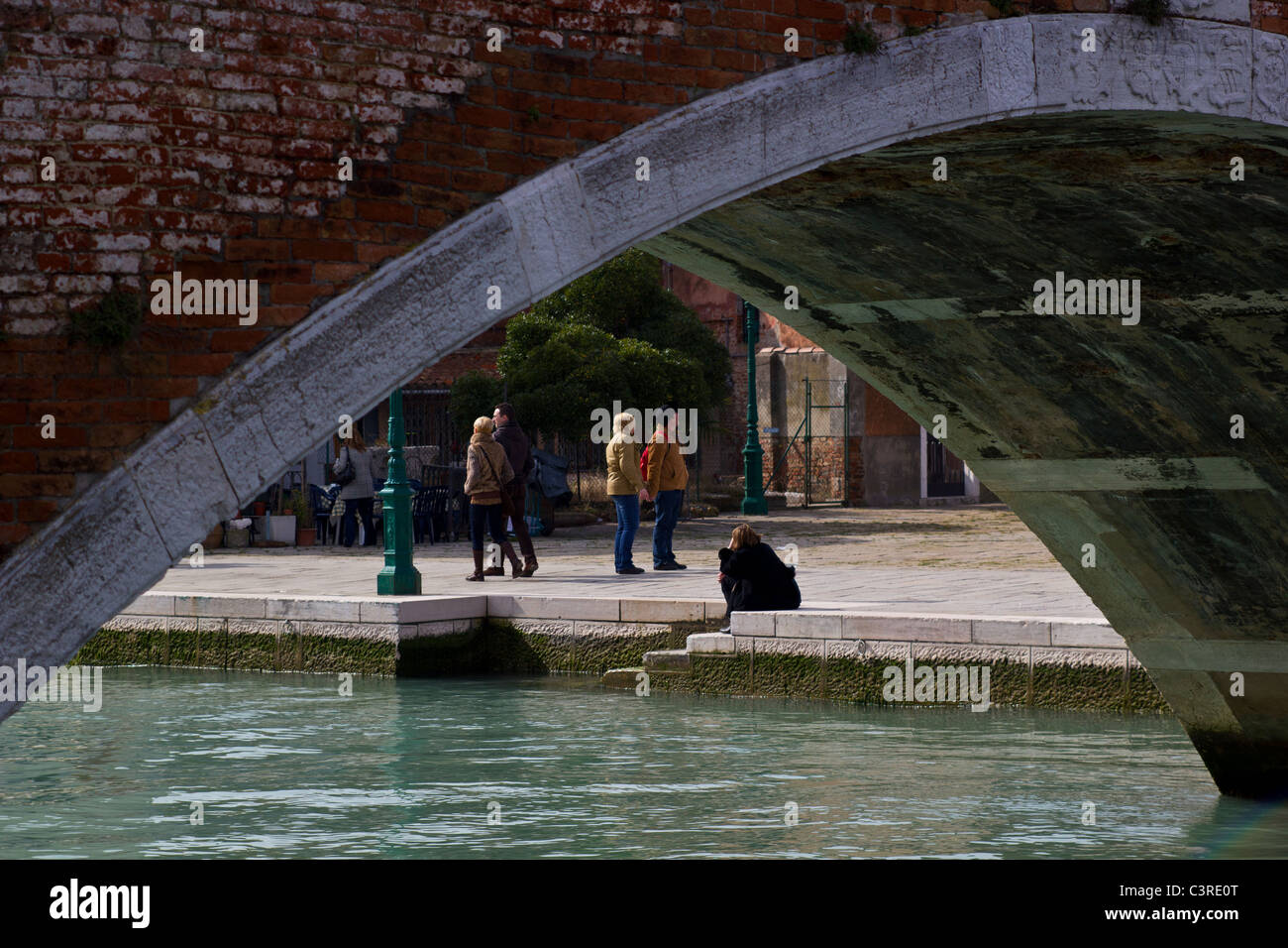 View through canal bridge hi-res stock photography and images - Alamy