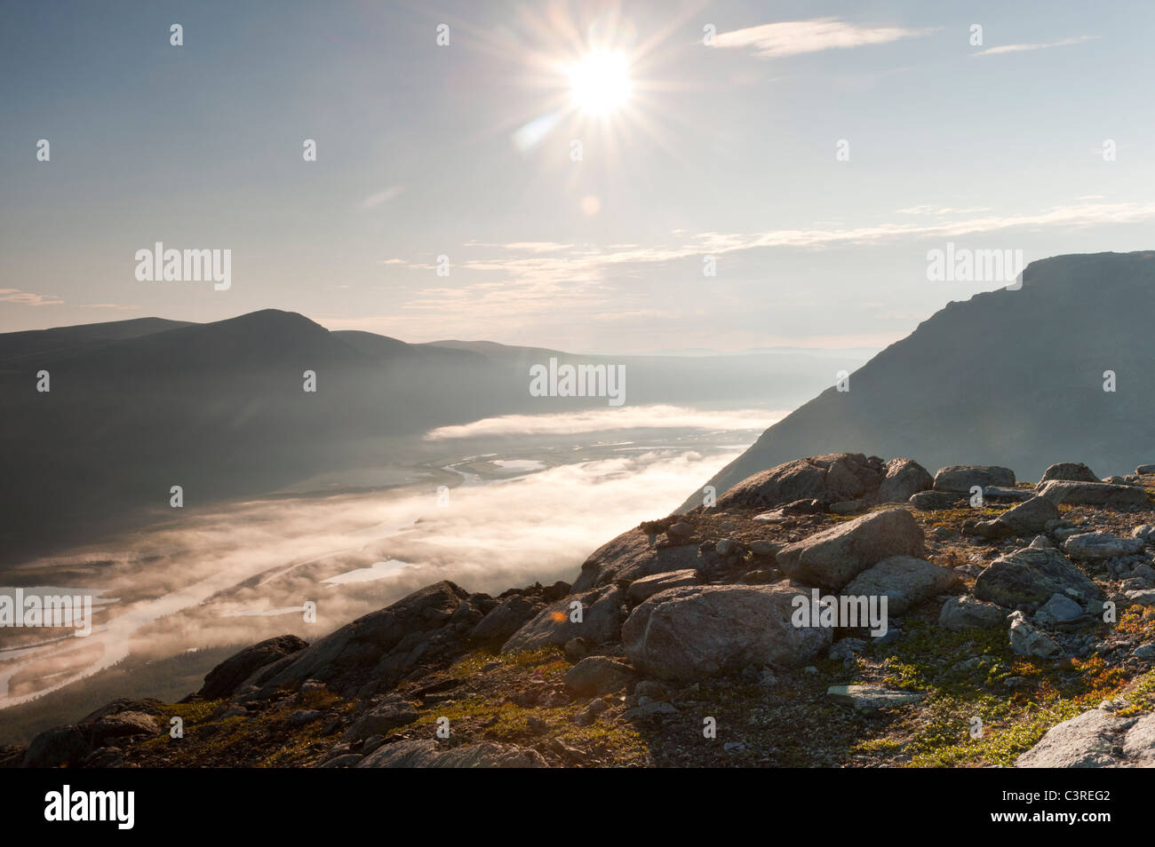 Rapa river delta in rapa valley, sweden hi-res stock photography and ...