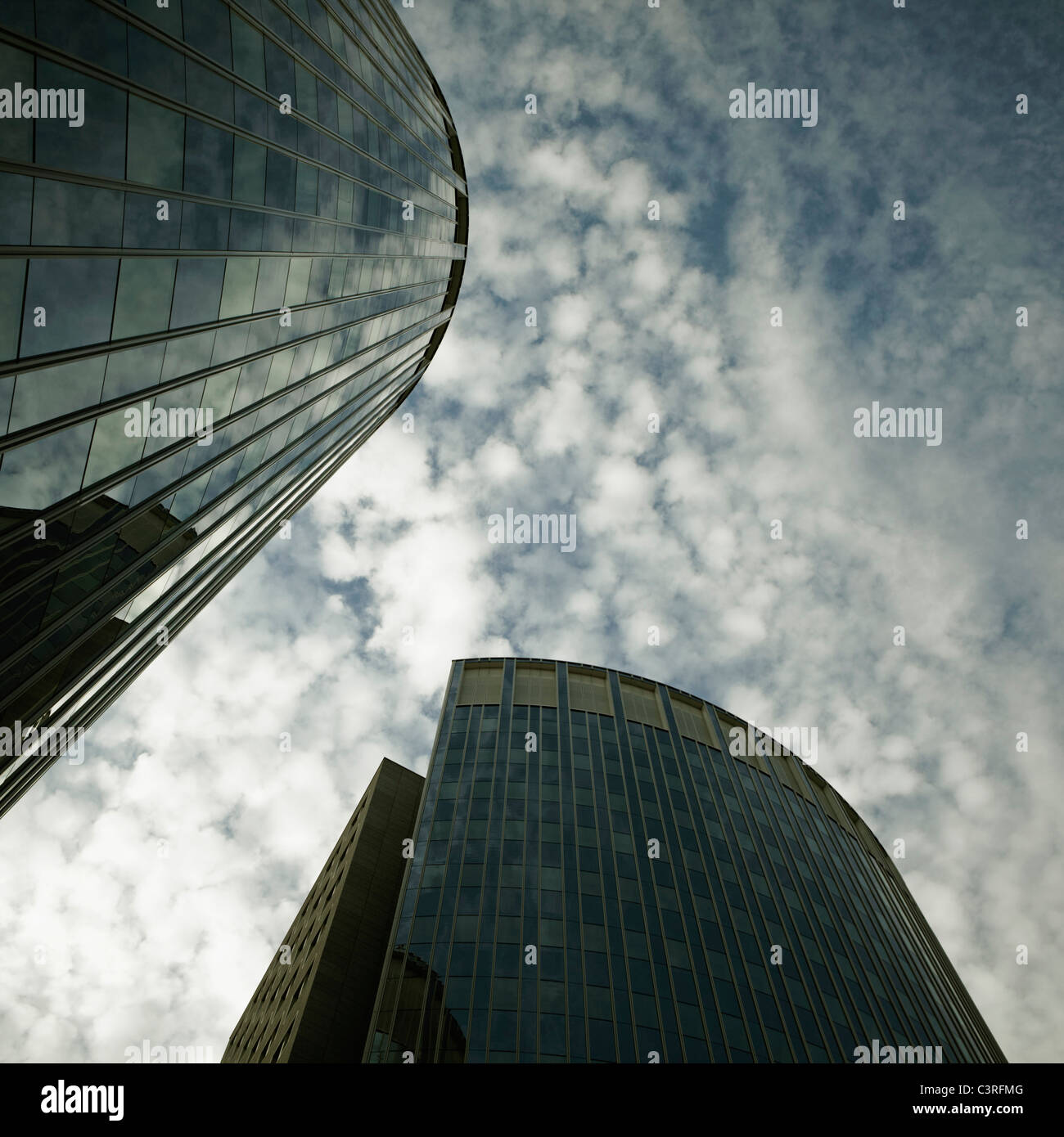 Germany, Offenbach, View of office blocks Stock Photo - Alamy
