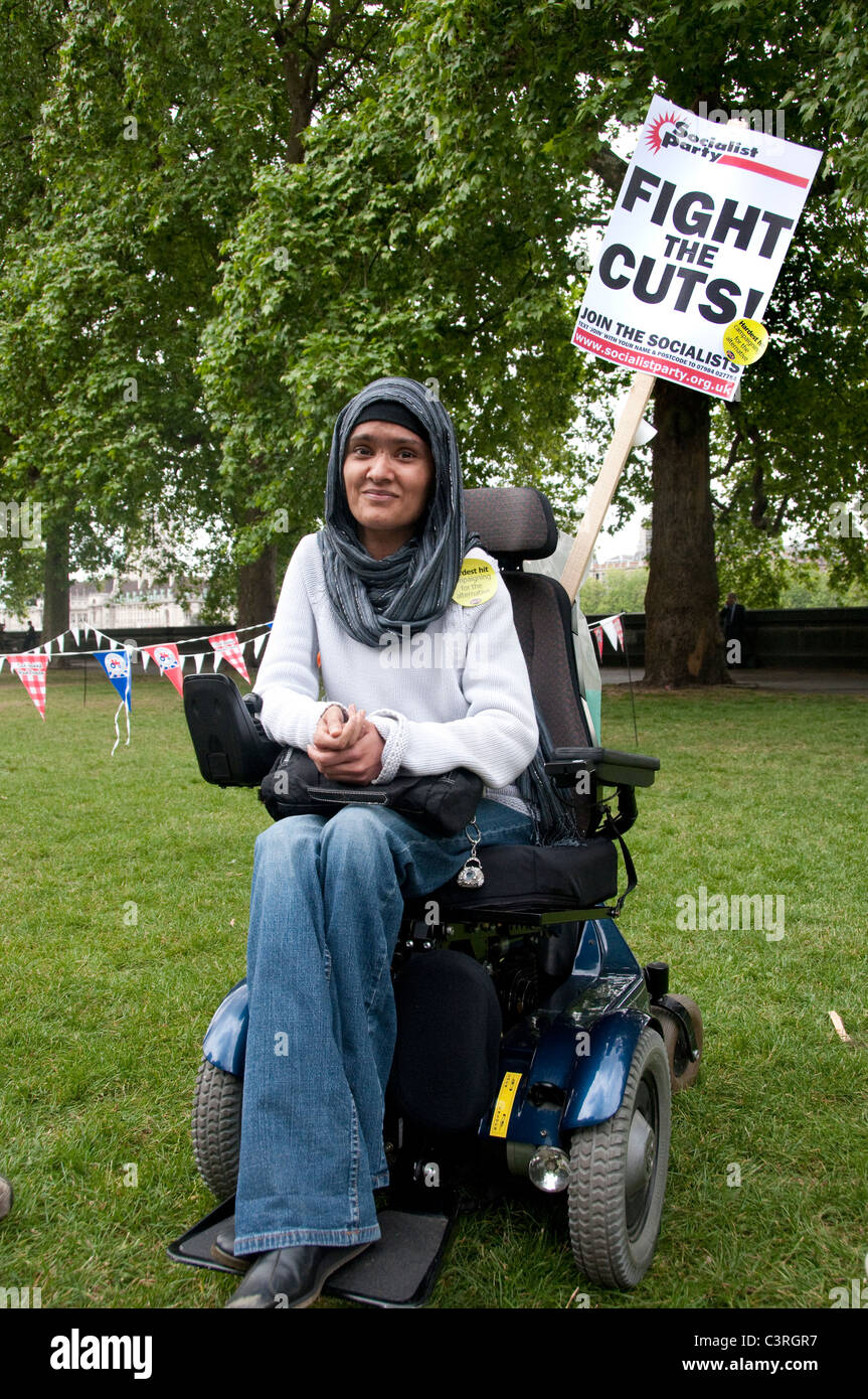 Physically disabled rally hi-res stock photography and images - Alamy