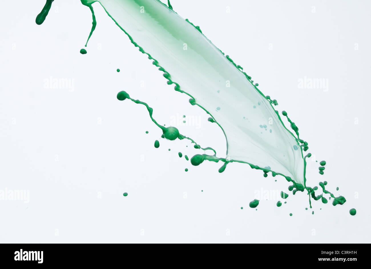 paint splash frozen with high speed flash Stock Photo - Alamy