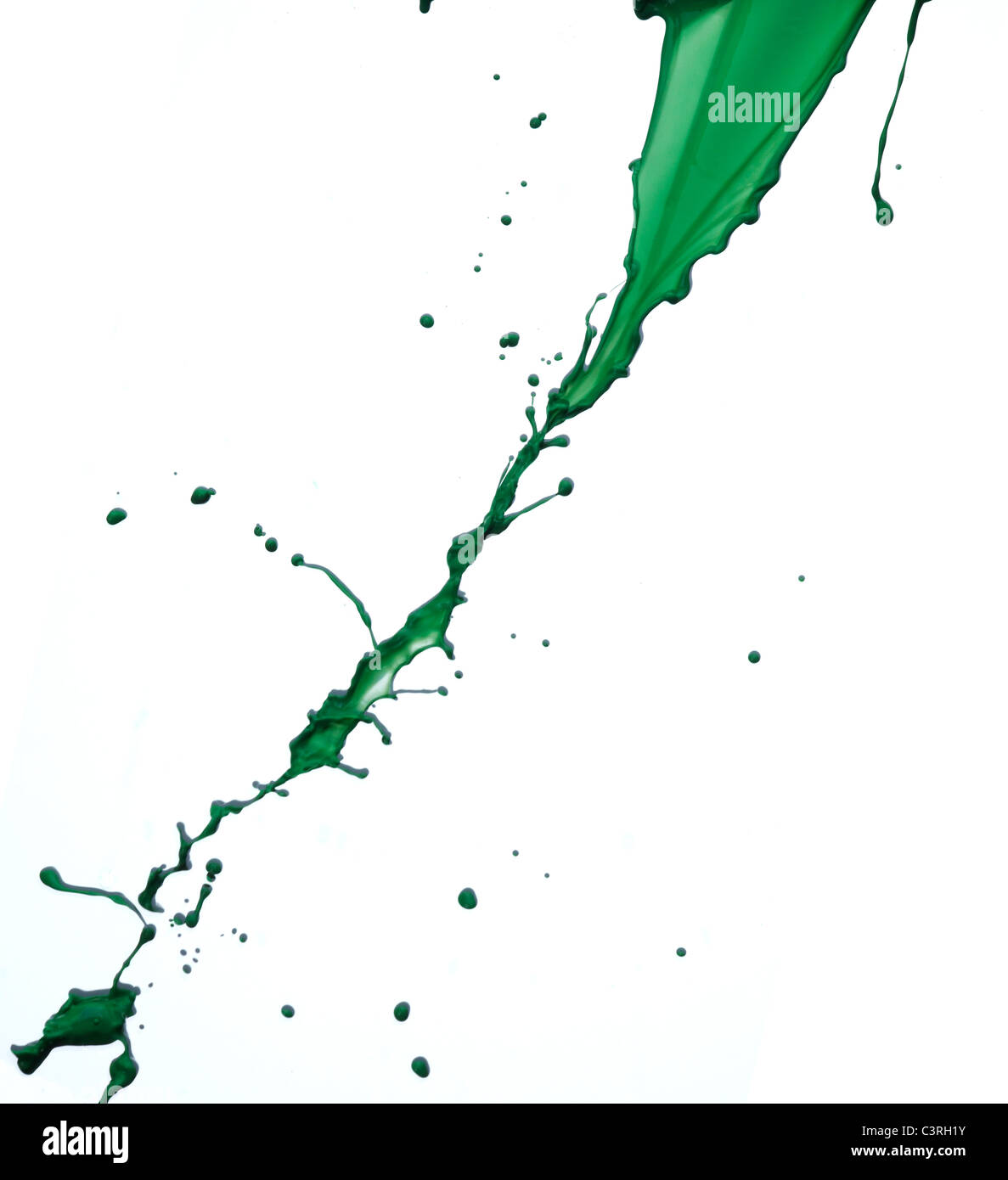 paint splash frozen with high speed flash Stock Photo - Alamy