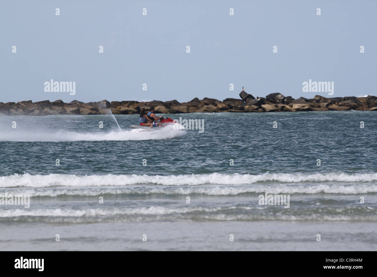 Sea-dooing in the water Stock Photo - Alamy