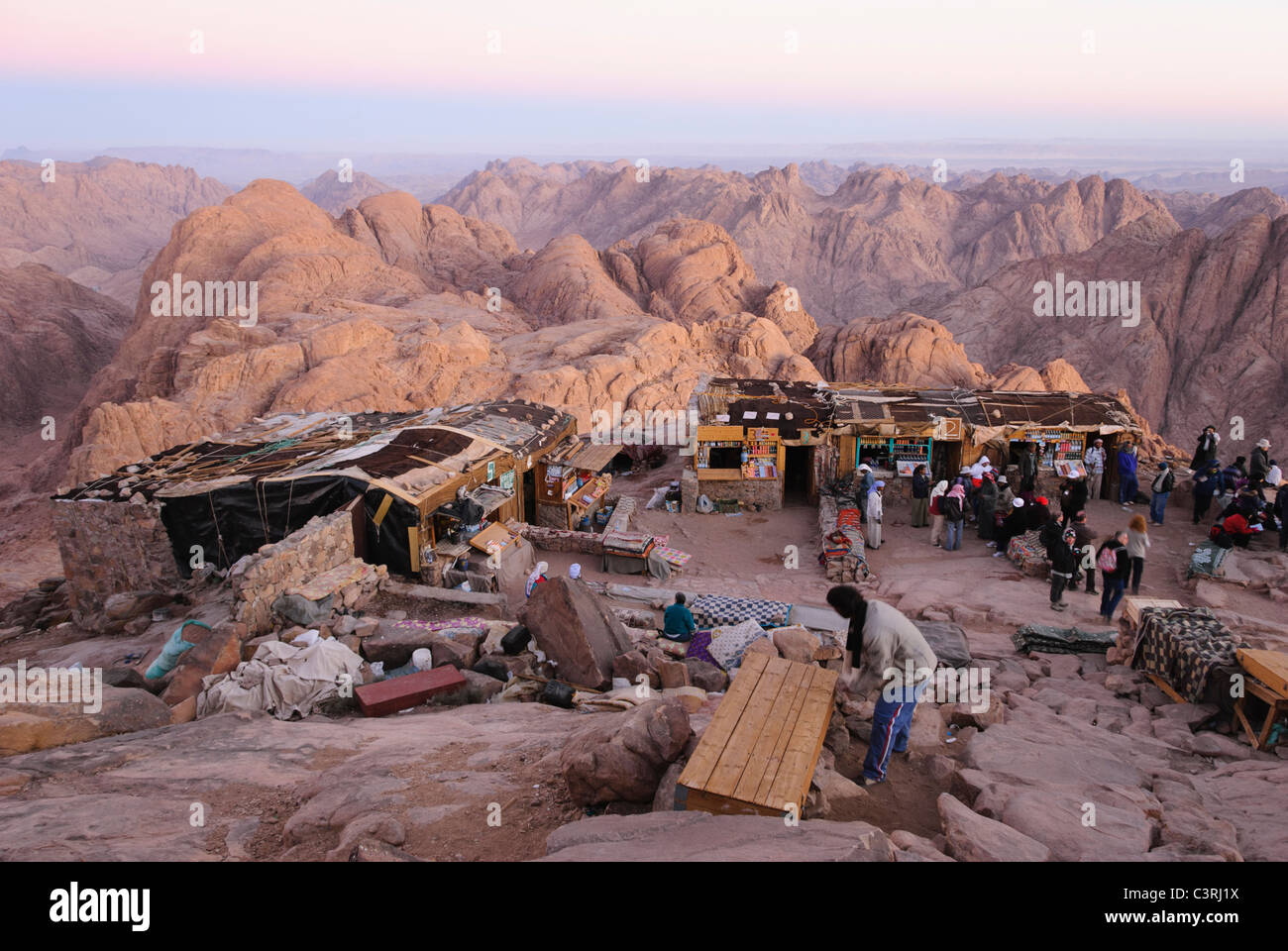 Rest point in Mount Sinai - Sinai Mountains - Sinai Peninsula, Egypt ...