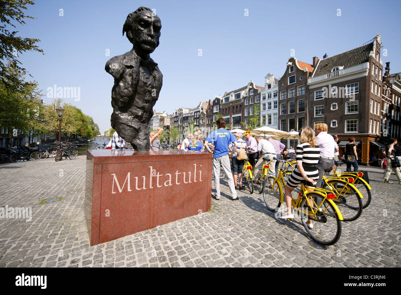 Multatuli statue amsterdam hi-res stock photography and images - Alamy