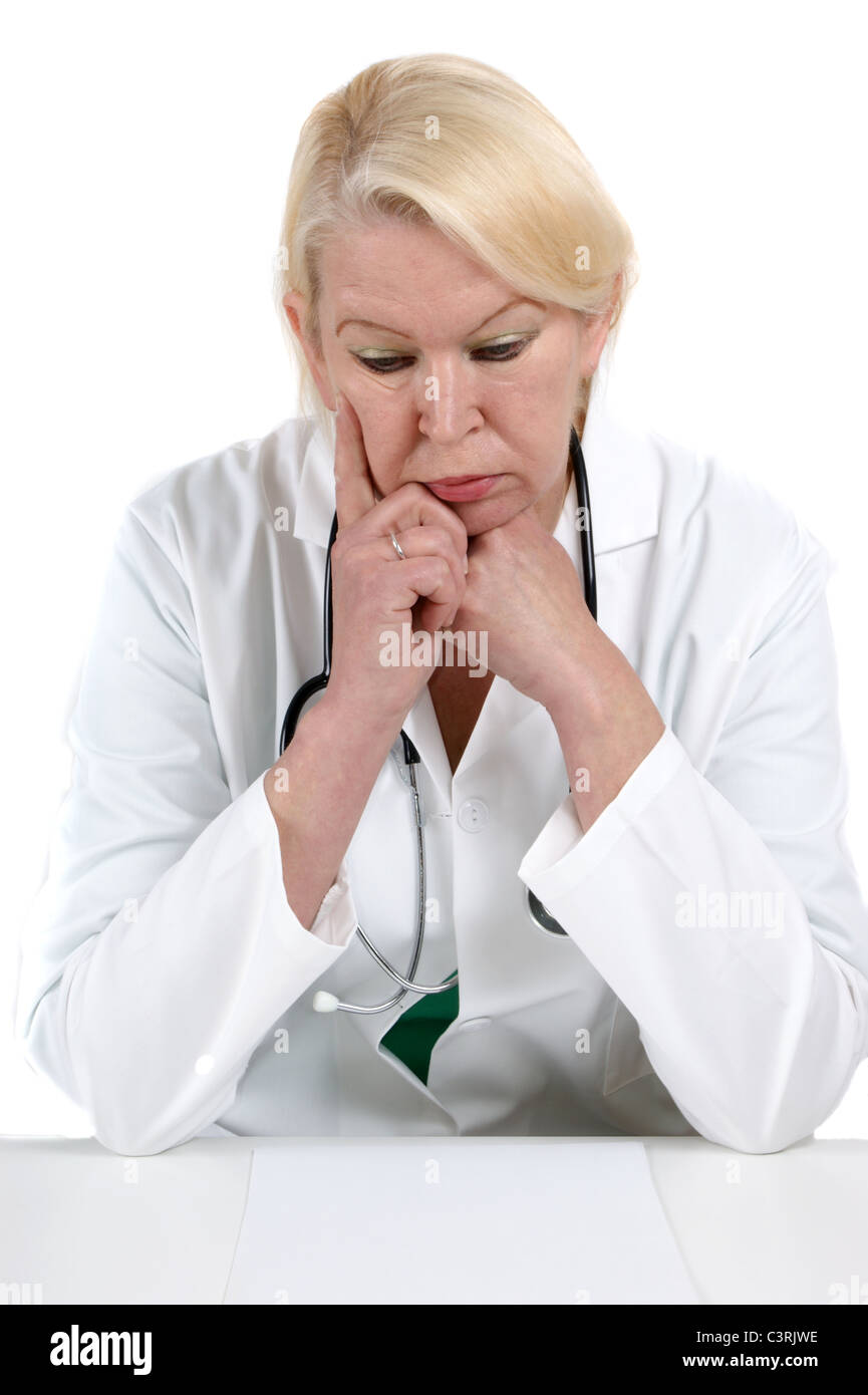 medical staff is exhausted after a long work Stock Photo - Alamy