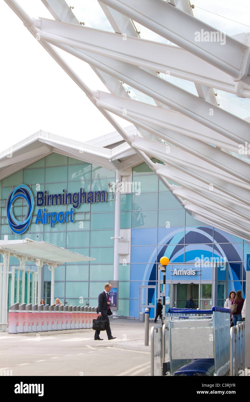 Terminal building at Birmingham International Airport, West Midlands ...
