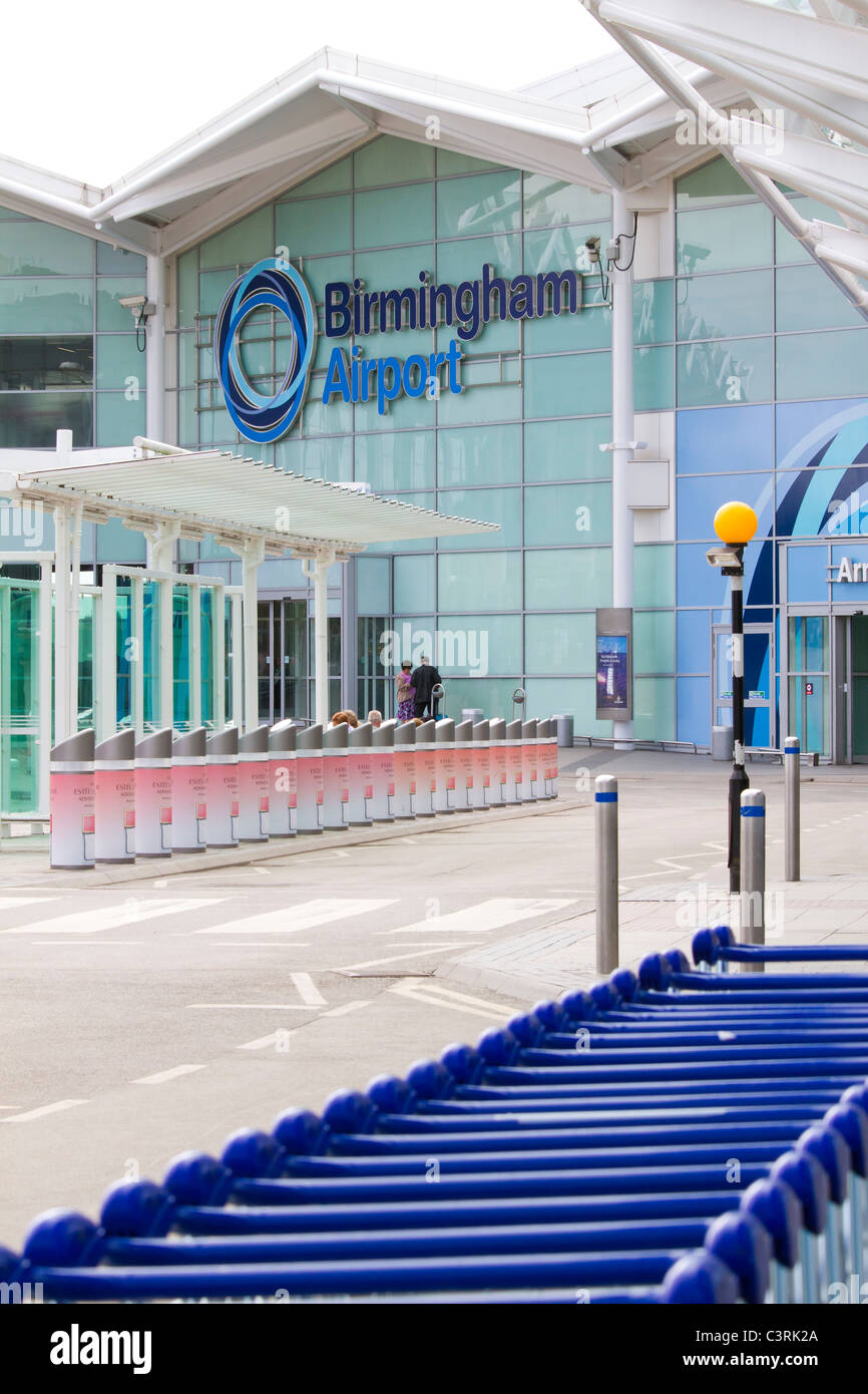 Terminal building at Birmingham International Airport, West Midlands ...