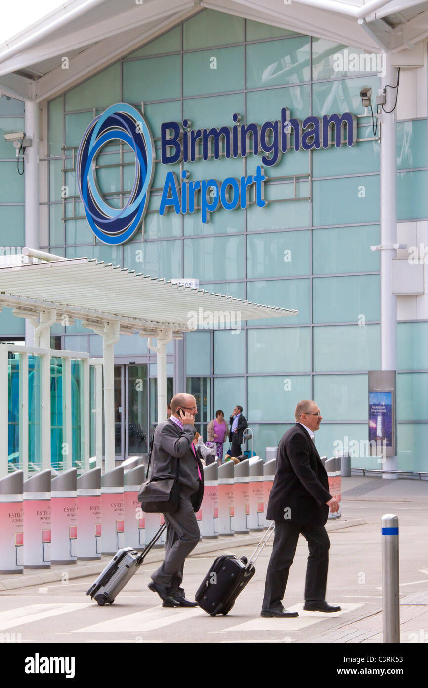 Terminal building at Birmingham International Airport, West Midlands ...
