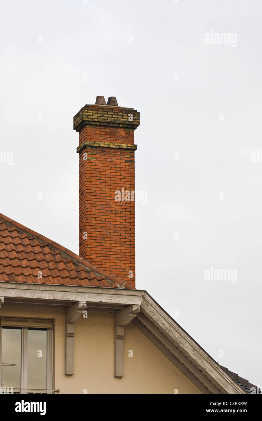 Red brick chimney hi-res stock photography and images - Alamy