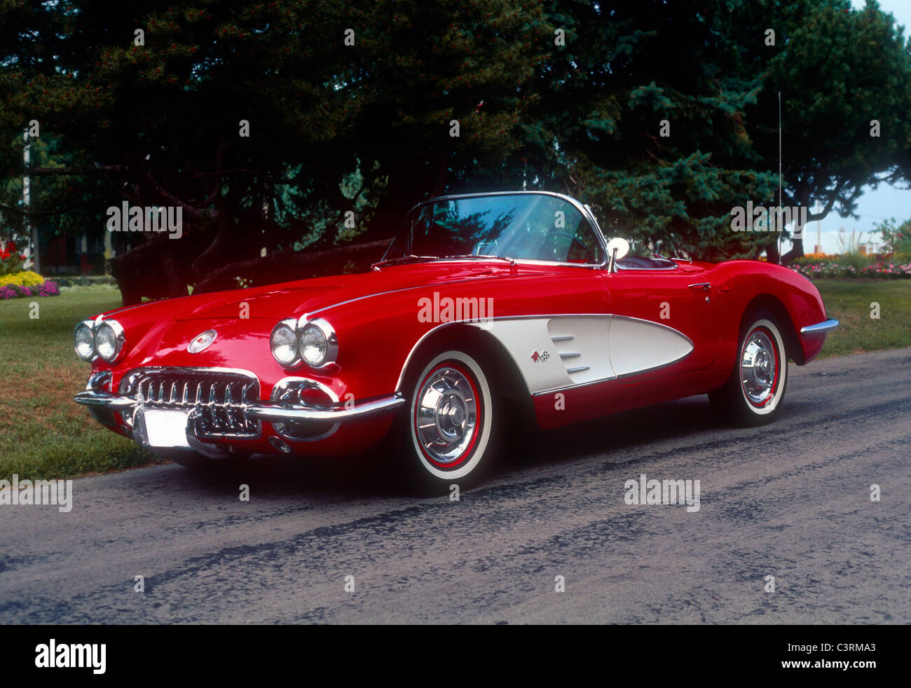 1958 corvette hi-res stock photography and images - Alamy