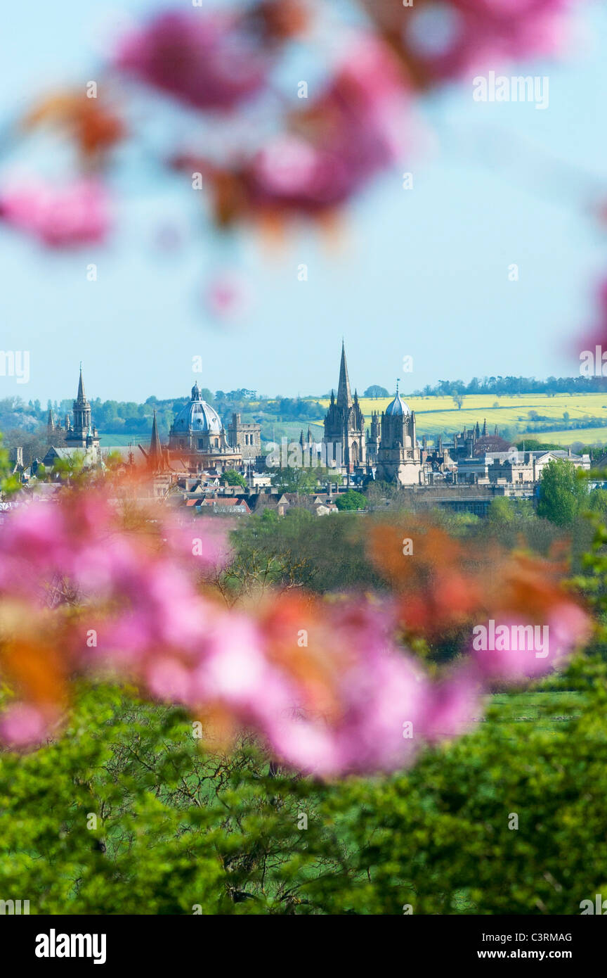 Spring in Oxford and the University looks great in the colours,seen ...
