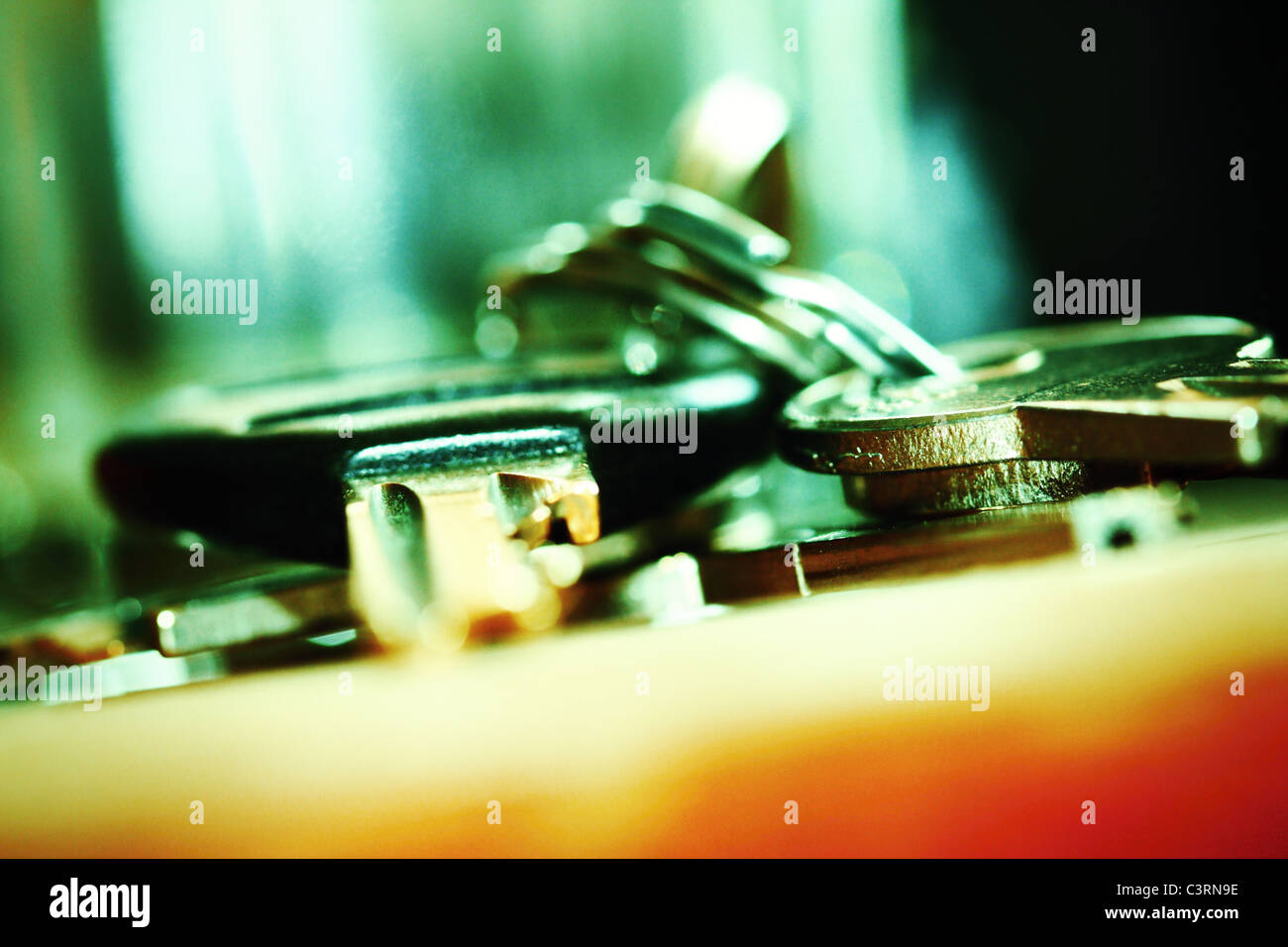 Closeup of keys Stock Photo - Alamy