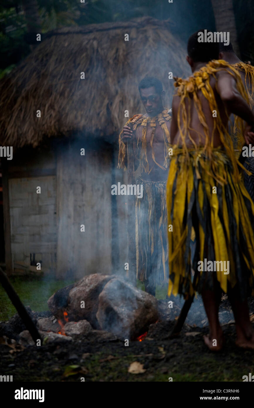 Beqa island firewalkers viti levu hi-res stock photography and images ...