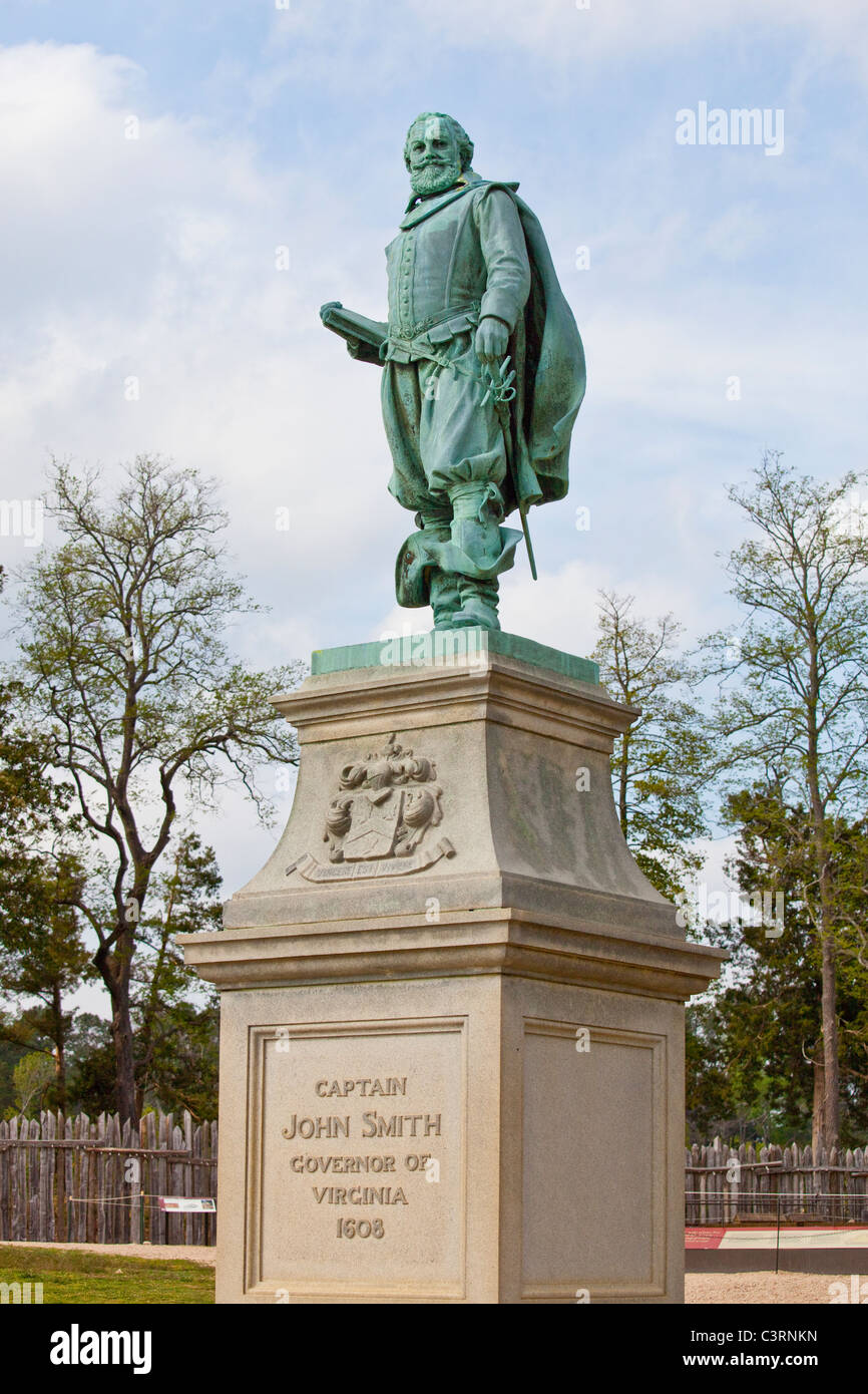 Captain John Smith Statue