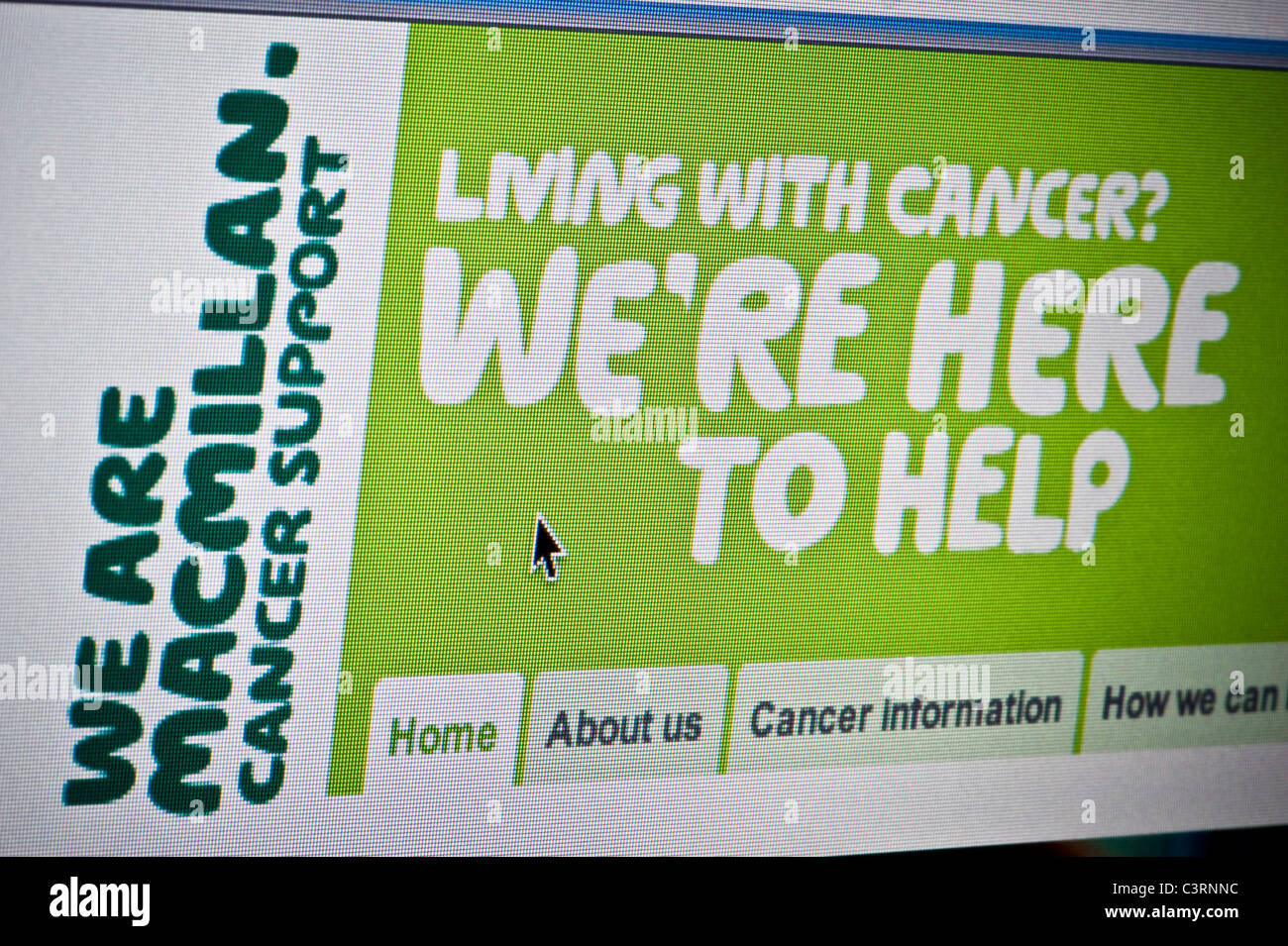 Macmillan Cancer Support logo as seen on its website. (Editorial use ...