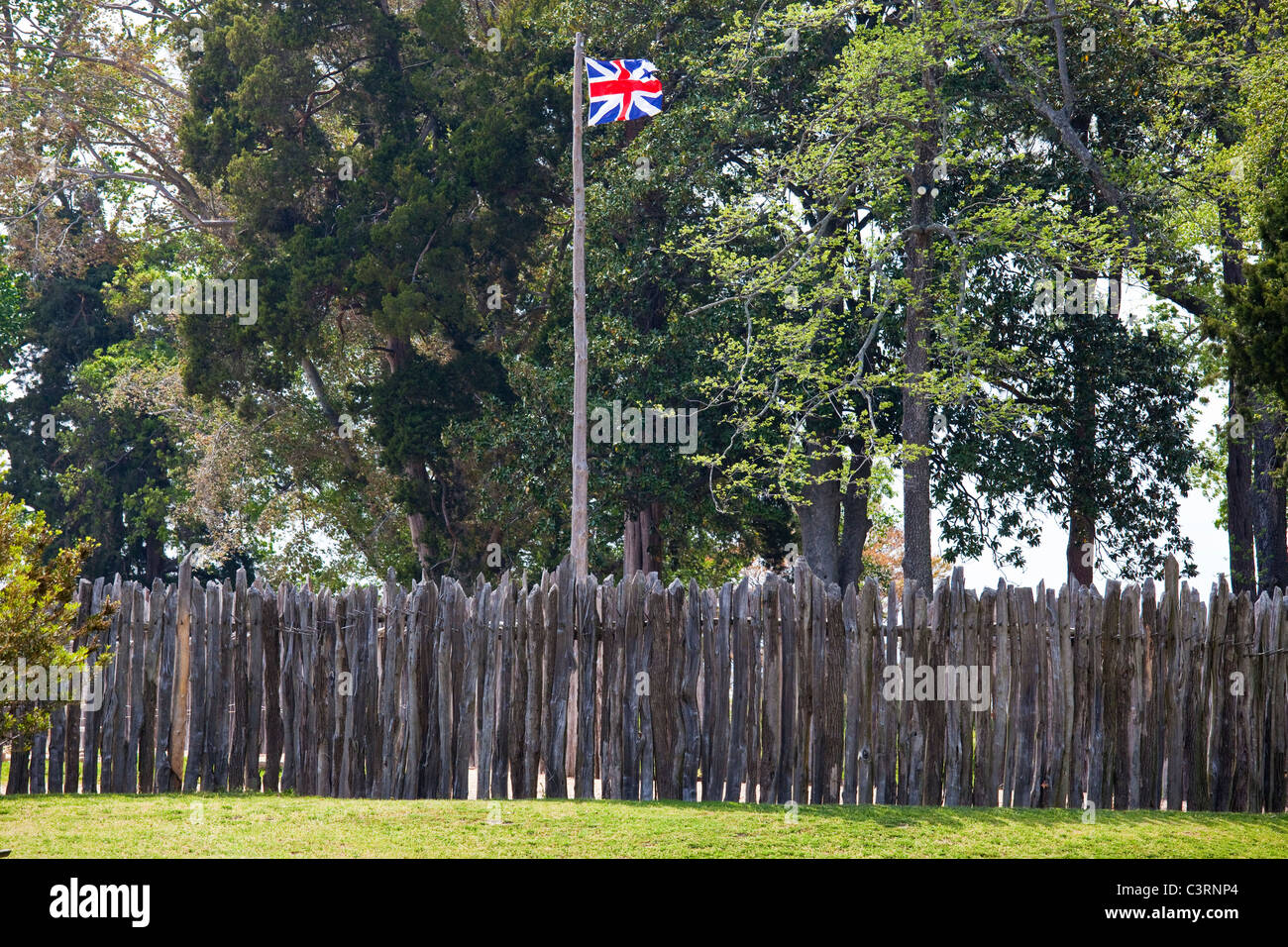 Jamestown settlement 1607 hi-res stock photography and images - Alamy