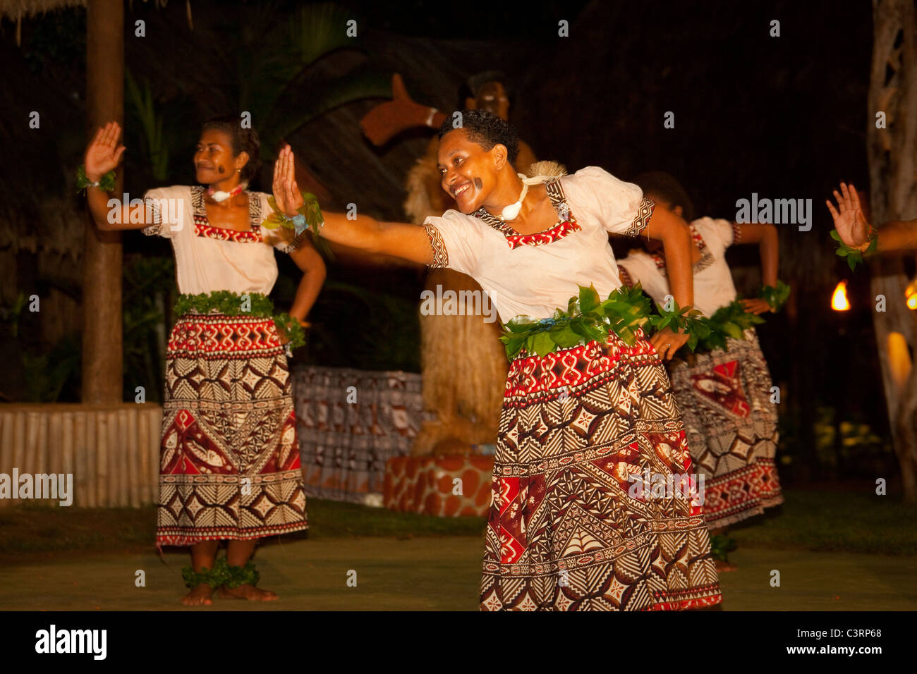 Lovo, Fijian Feast, Shangri-la Fijian Resort and Spa, Coral Coast, Viti ...