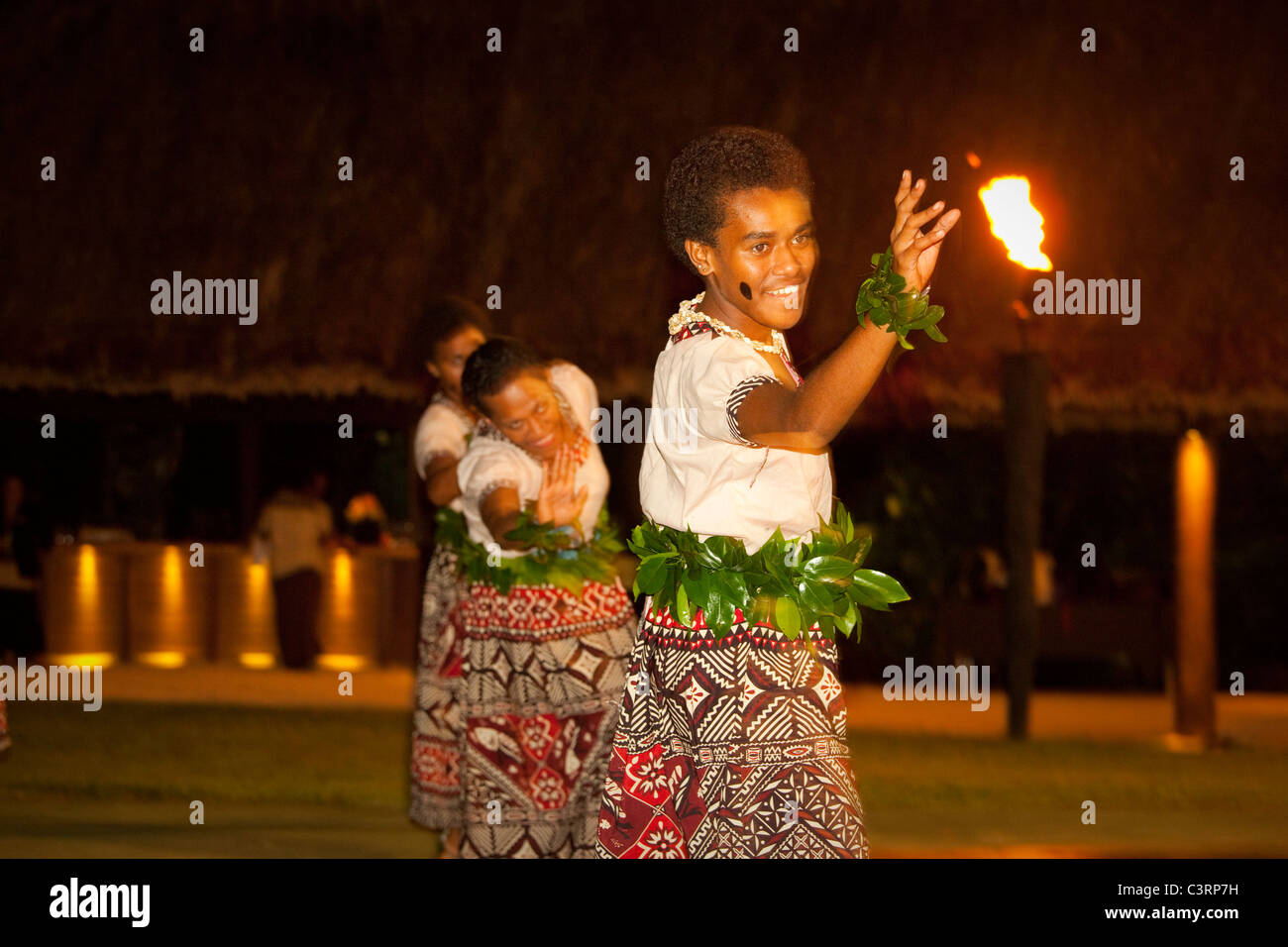 Lovo, Fijian Feast, Shangri-la Fijian Resort and Spa, Coral Coast, Viti ...