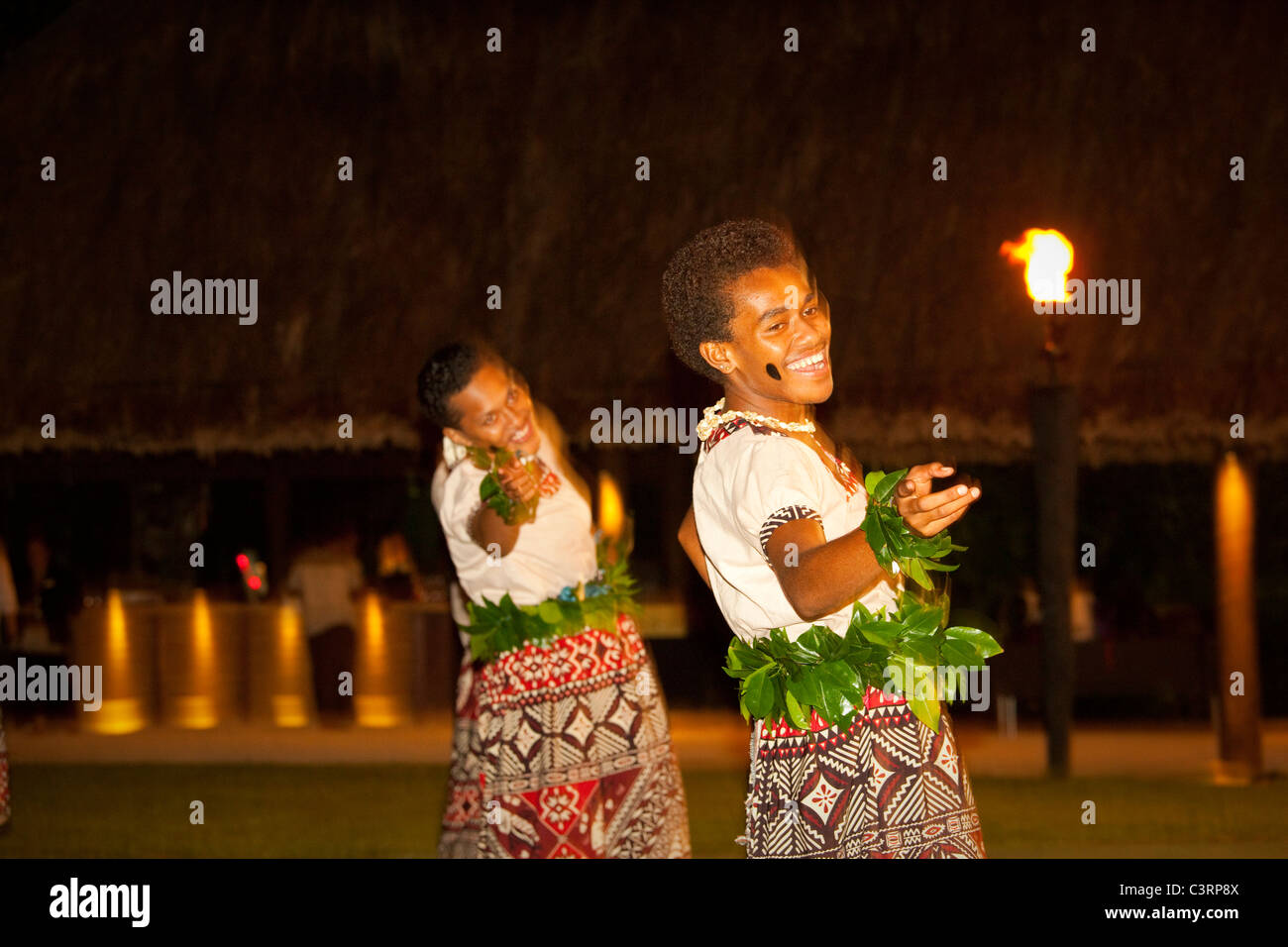 Lovo, Fijian Feast, Shangri-la Fijian Resort and Spa, Coral Coast, Viti ...