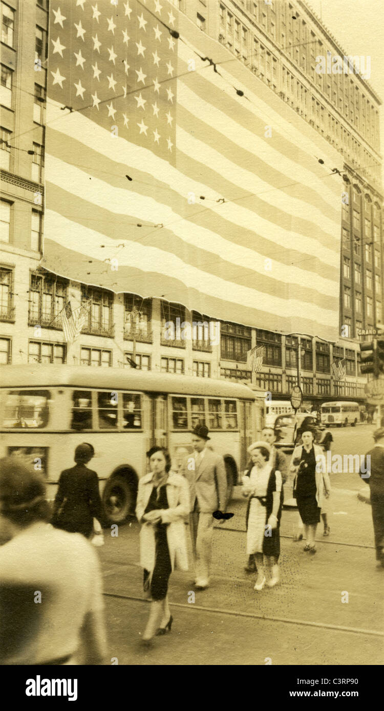 Detroit 1940s hi-res stock photography and images - Alamy