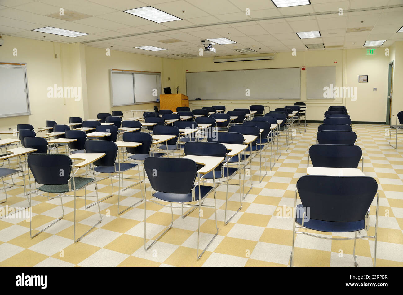 University Science Lecture Hall Stock Photo - Alamy