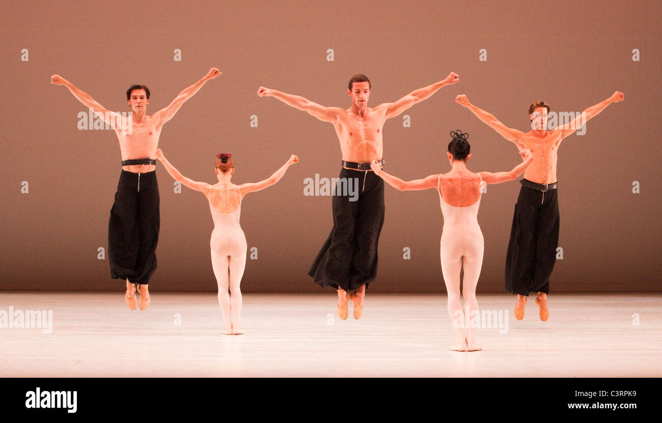 Dutch National Ballet performing Hans van Manen's "Master of Dance" at ...