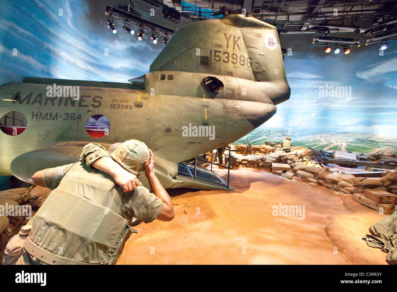 Vietnam exhibit, National Museum of the Marine Corps, Triangle, VA ...