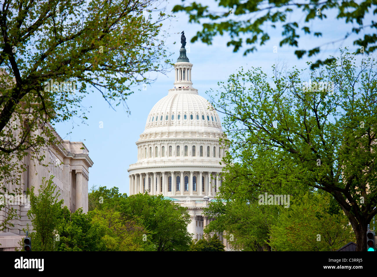 Capital building washington dc dome hi-res stock photography and images ...