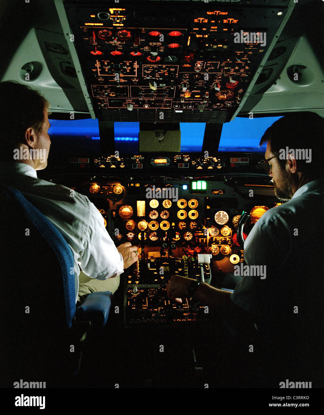 Dc 9 simulator hi-res stock photography and images - Alamy