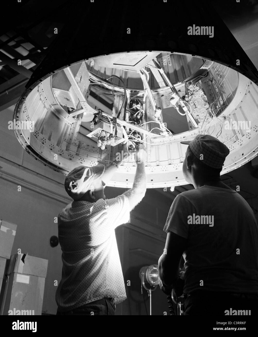 Prototype Mercury Capsule at Langley Stock Photo - Alamy