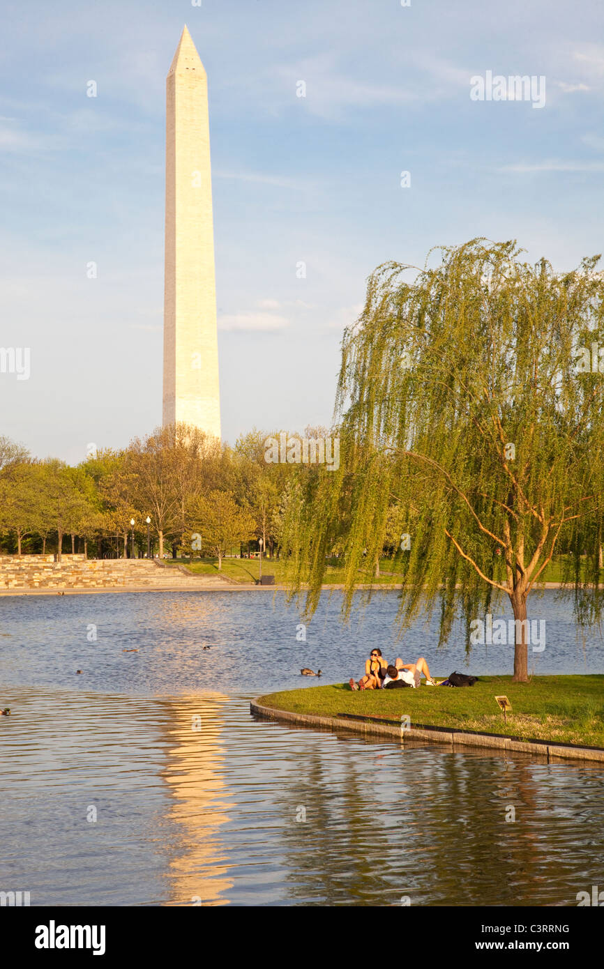 Washington constitution gardens hi-res stock photography and images - Alamy