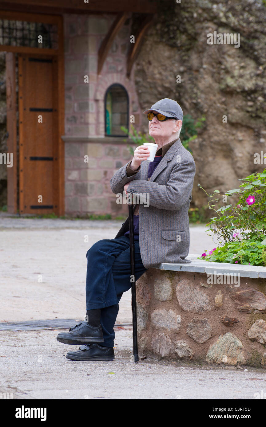 Old greek man hi-res stock photography and images - Alamy