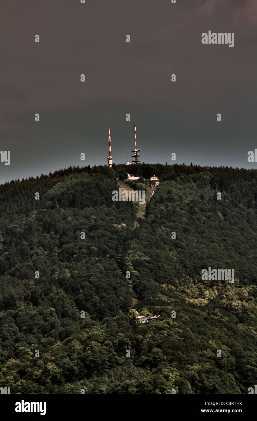 Heidelberg's Konigstuhl Mountain, Germany Stock Photo - Alamy