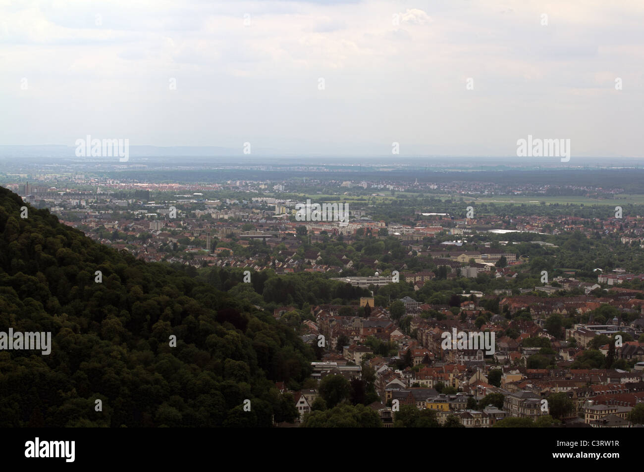Heidelberg's Konigstuhl Mountain, Germany Stock Photo - Alamy