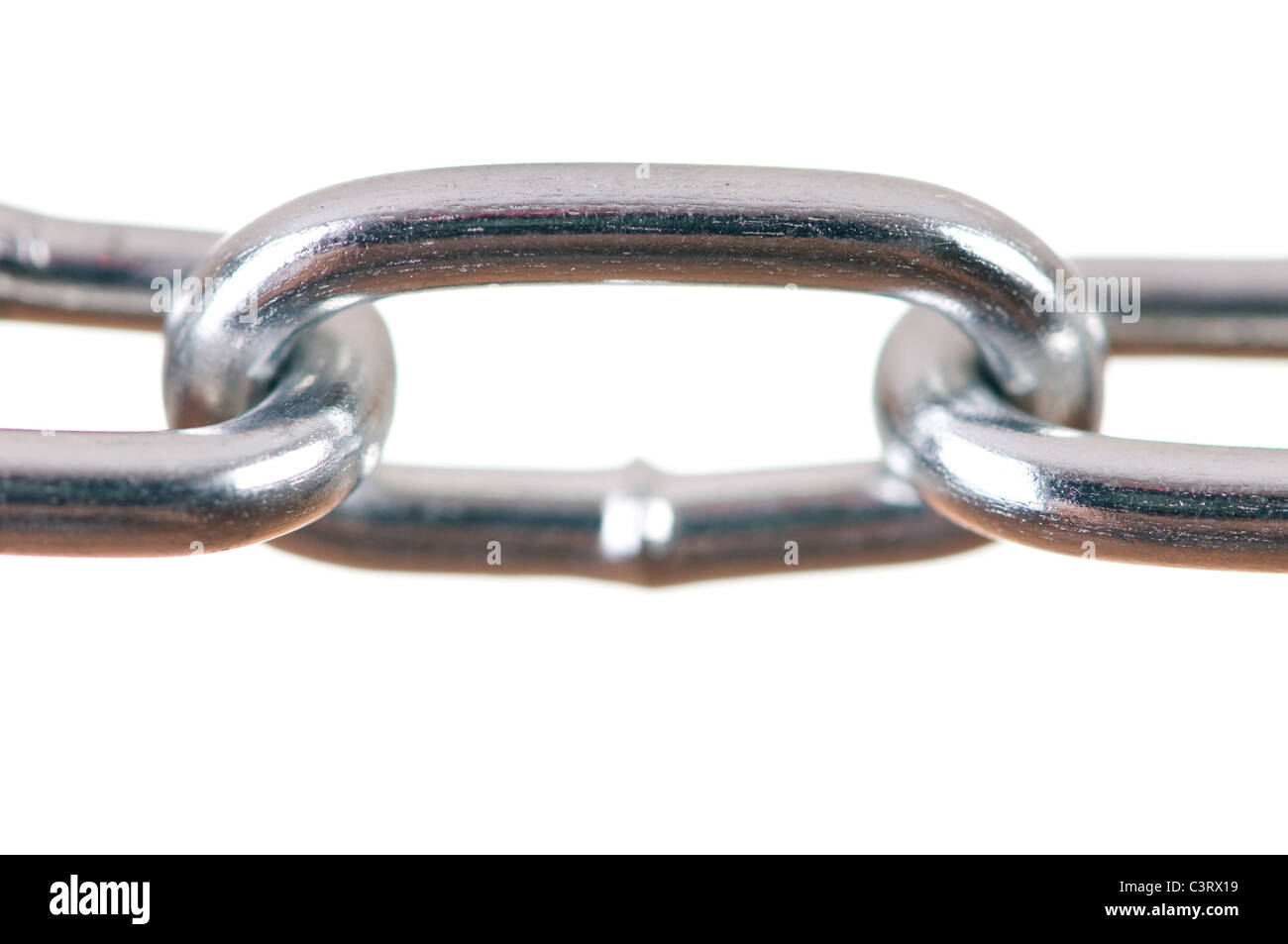Silver steel chain on hi-res stock photography and images - Alamy