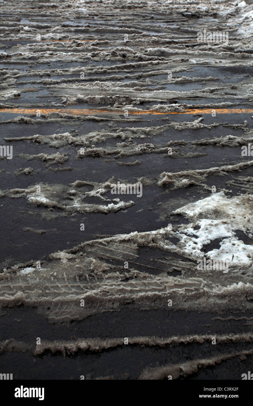 Slushy Snow High Resolution Stock Photography and Images - Alamy