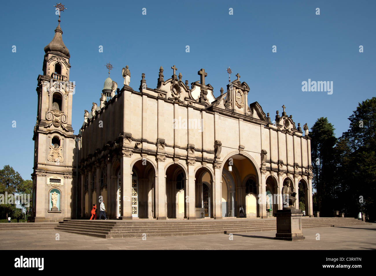 Kiddist Selassie (Holy Trinity) Cathedral, Addis Ababa, Ethiopia Stock ...