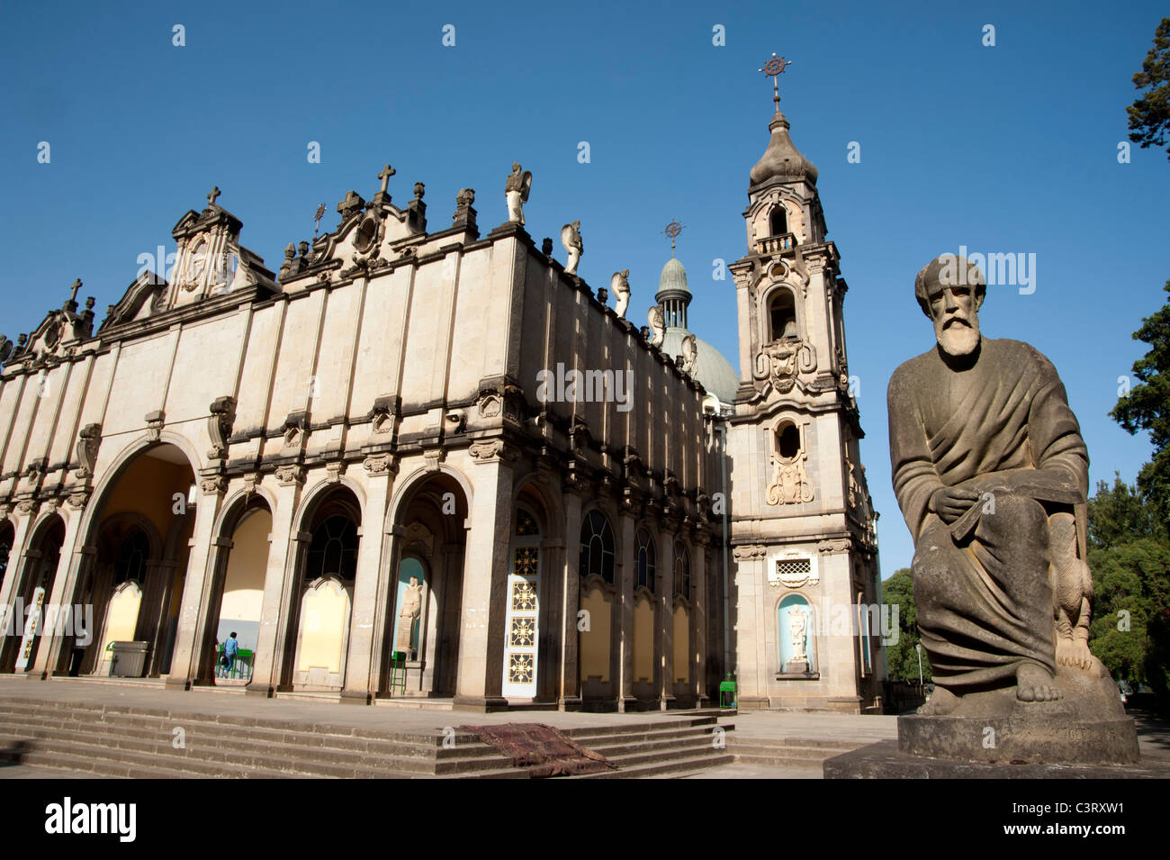 Kiddist Selassie (Holy Trinity) Cathedral, Addis Ababa, Ethiopia Stock ...
