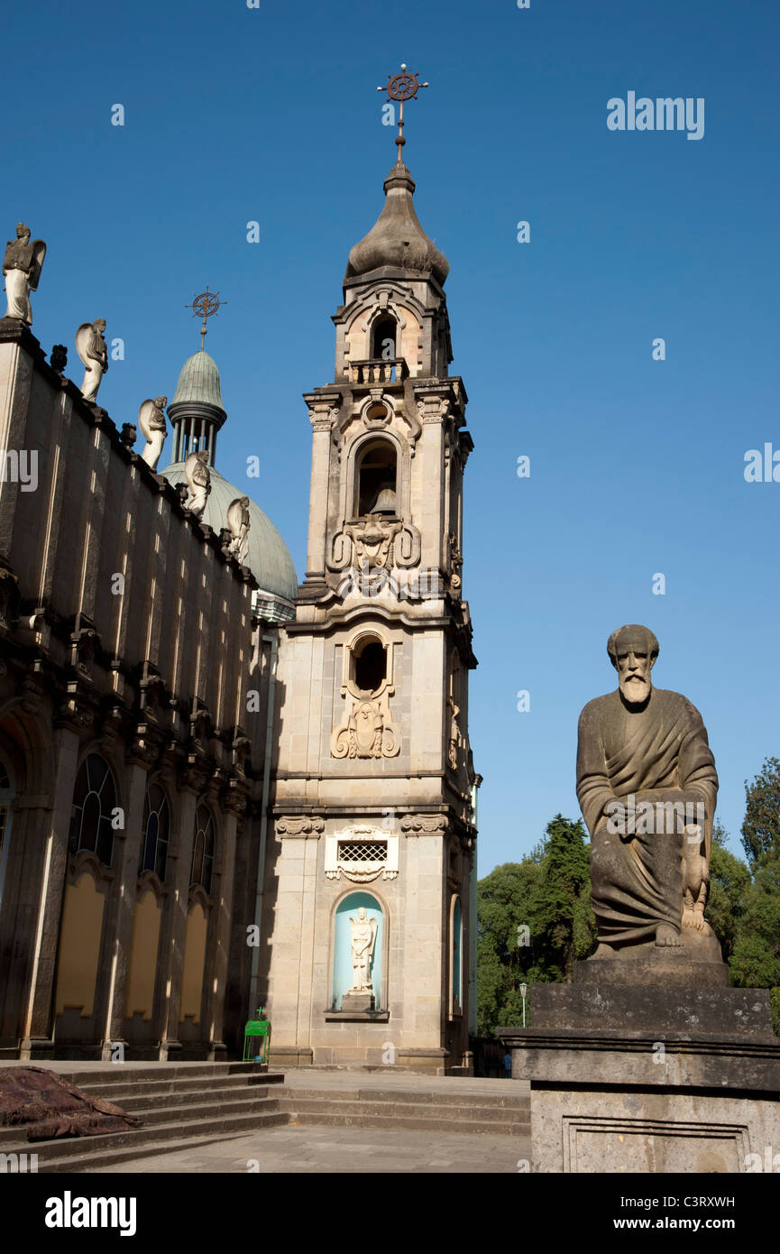 Kiddist Selassie (Holy Trinity) Cathedral, Addis Ababa, Ethiopia Stock ...