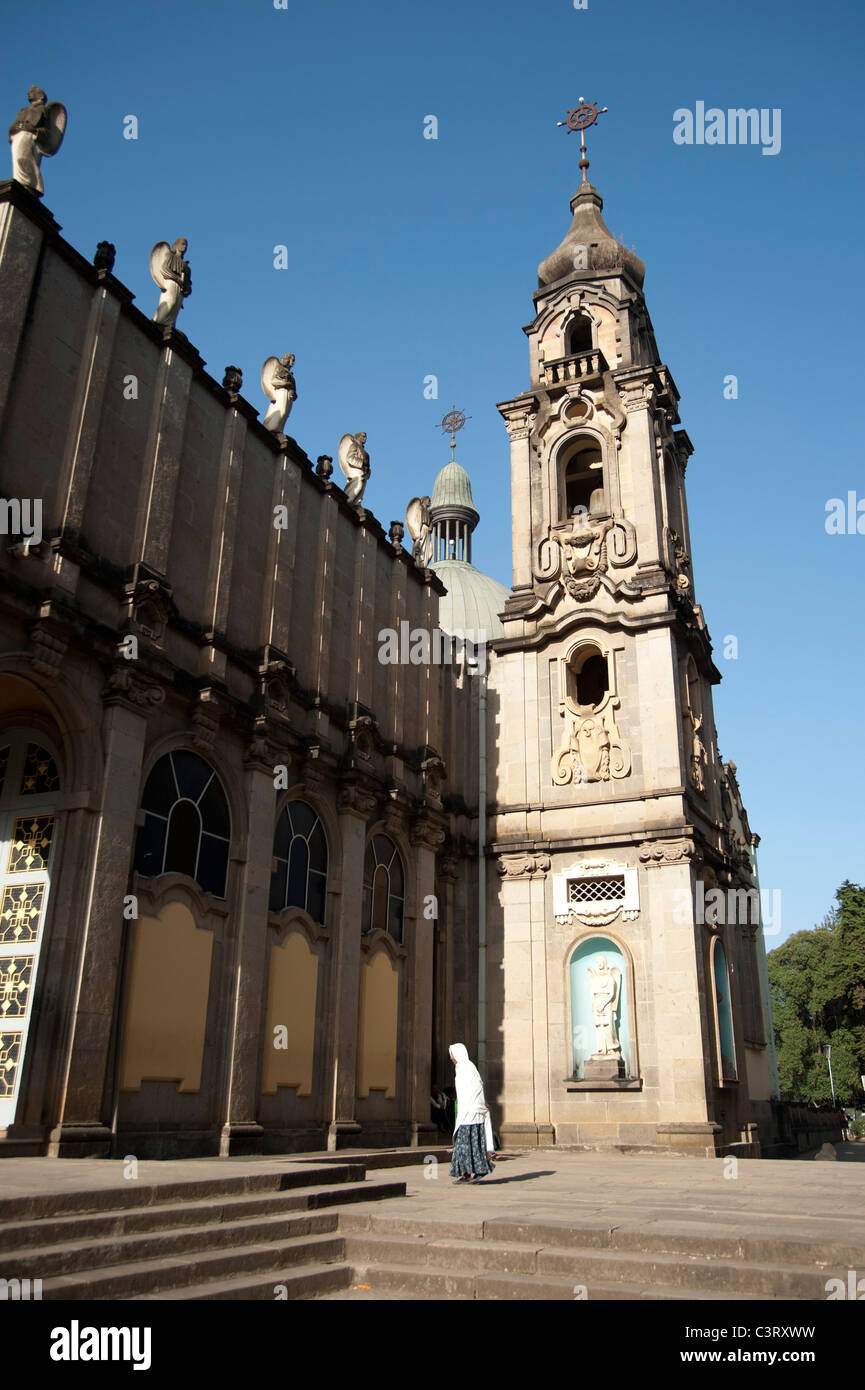 Trinity Cathedral Addis Ababa Stock Photos & Trinity Cathedral Addis ...