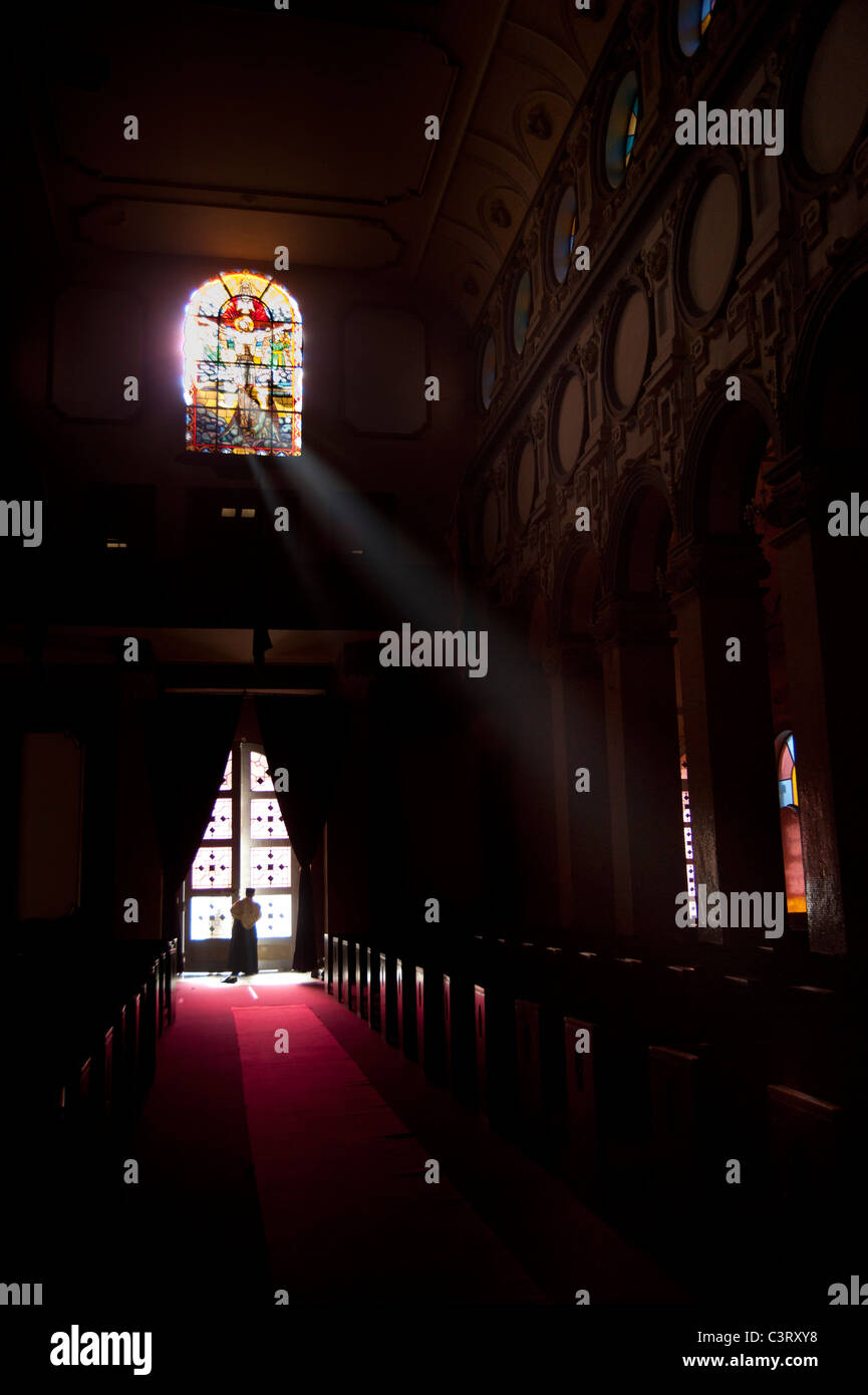 interior, Kiddist Selassie (Holy Trinity) Cathedral, Addis Ababa ...