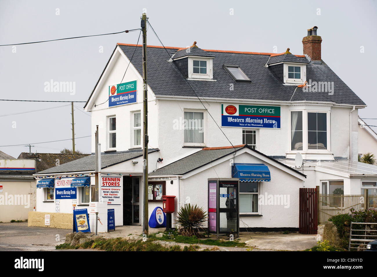 Cornwall post office hi-res stock photography and images - Alamy