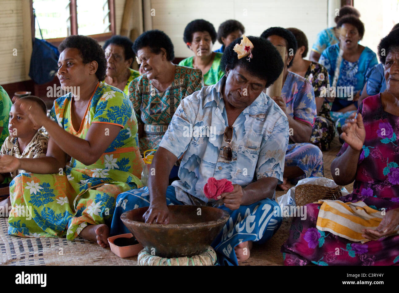 Lawai Pottery Village tour, Sigatoka, Coral Coast, Fiji Stock Photo - Alamy