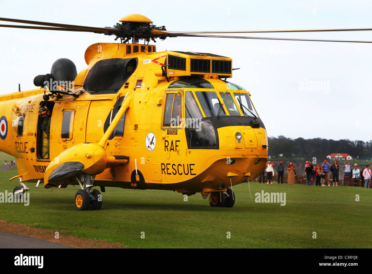 Sea King air sea rescue helicopter Stock Photo - Alamy