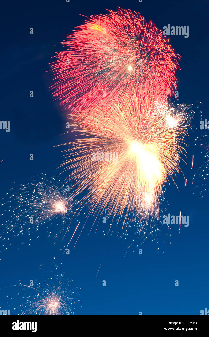 Salute to Moscow to commemorate the May 9 Victory Stock Photo - Alamy