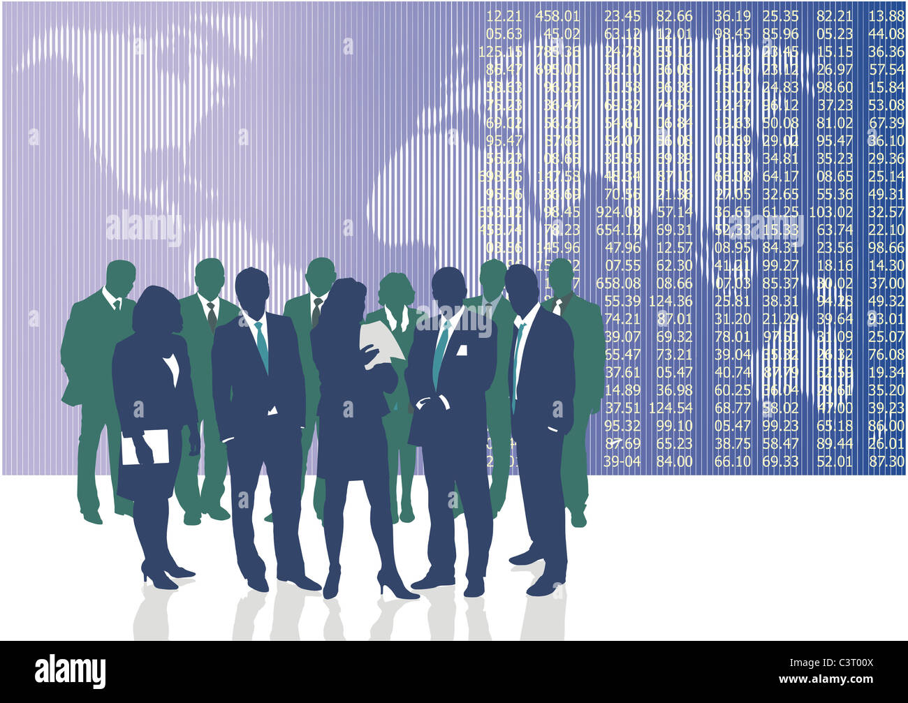 World Business Traders Stock Photo - Alamy
