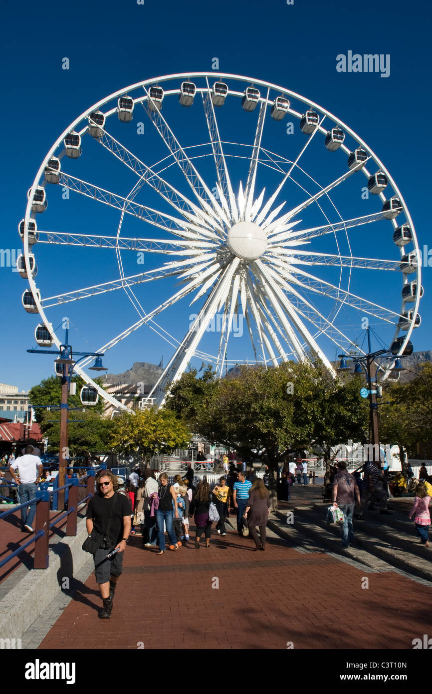 Wheel of Excellence at V&A waterfront in Cape Town South Africa Stock ...